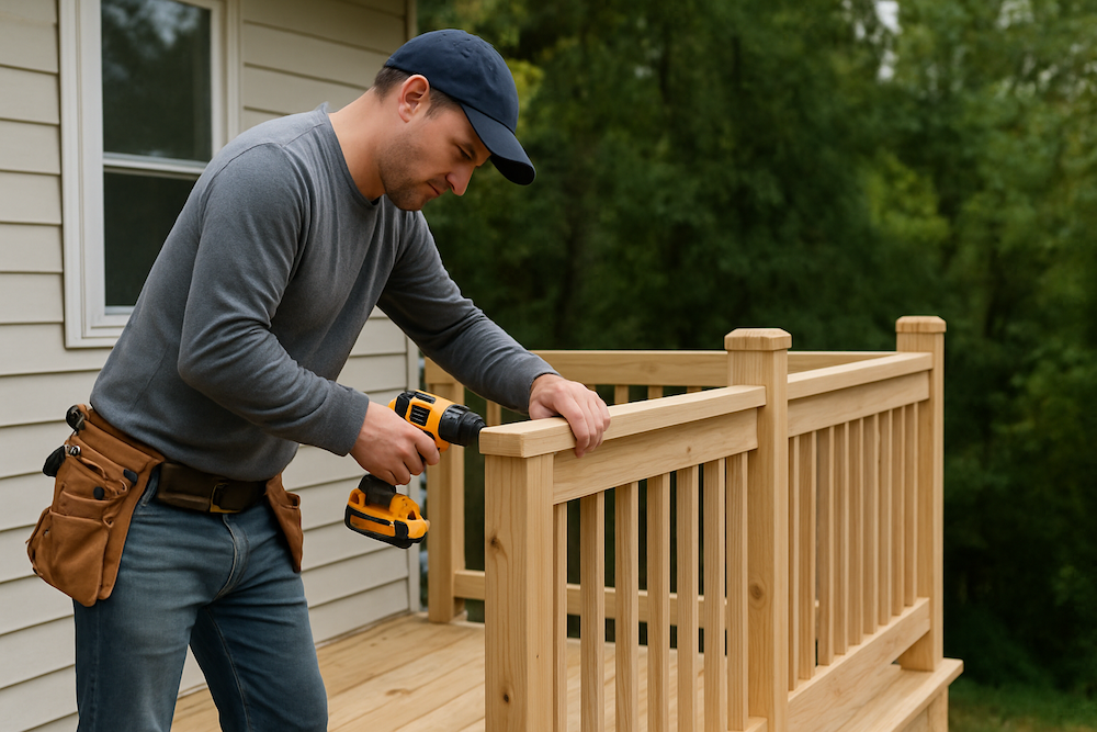 Fabriquer garde corps bois extérieur : guide complet DIY